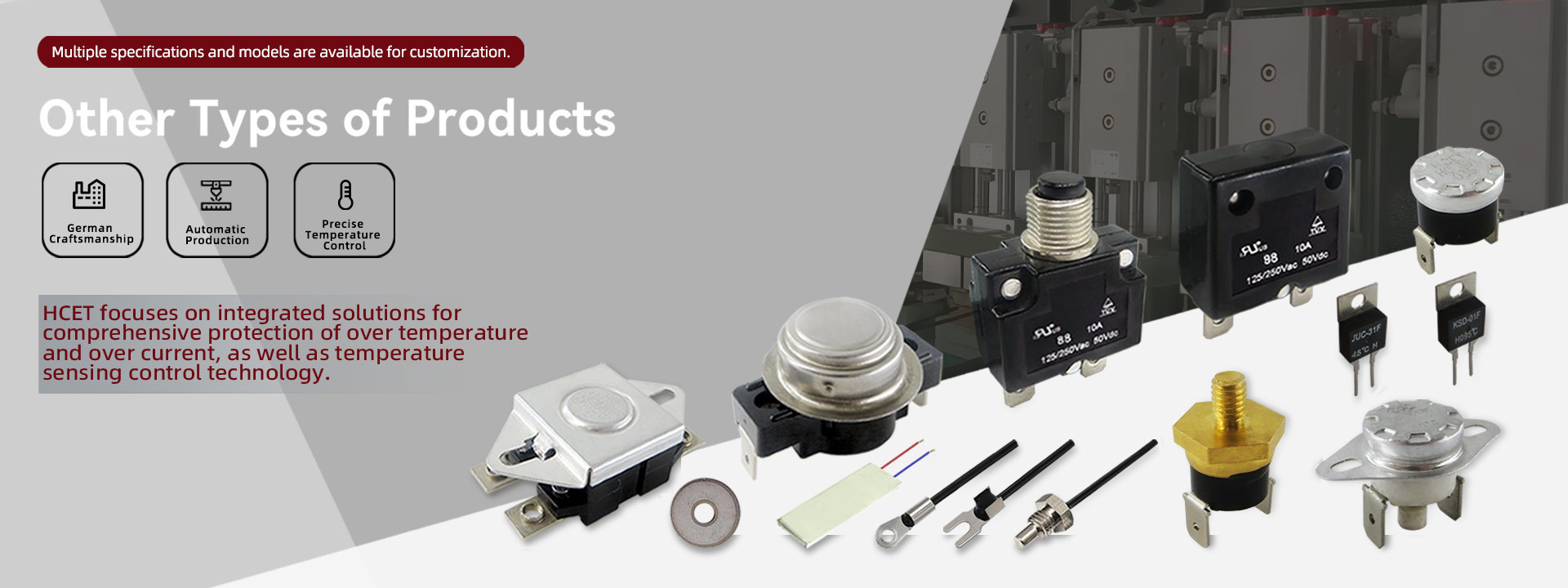 Bimetal Thermal Protector factory - Thermal Protector Switch ...
